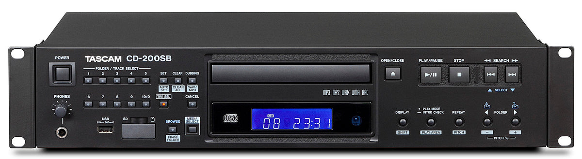 Tascam CD-200SB – Midiaudio
