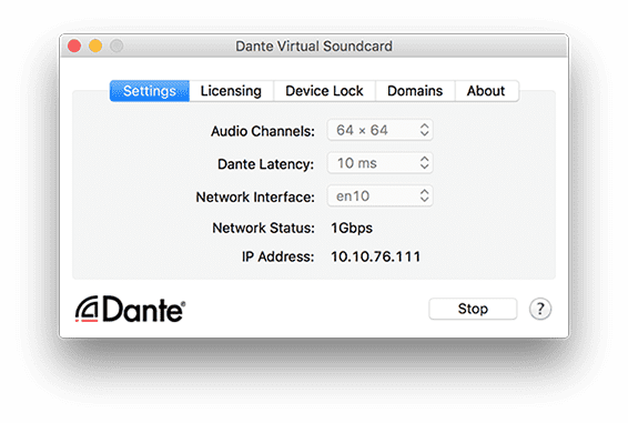 DVS - Dante Virtuali garso korta – Midiaudio
