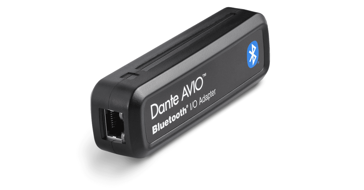 Dante AVIO Bluetooth IO Adapter 2x1 – Midiaudio